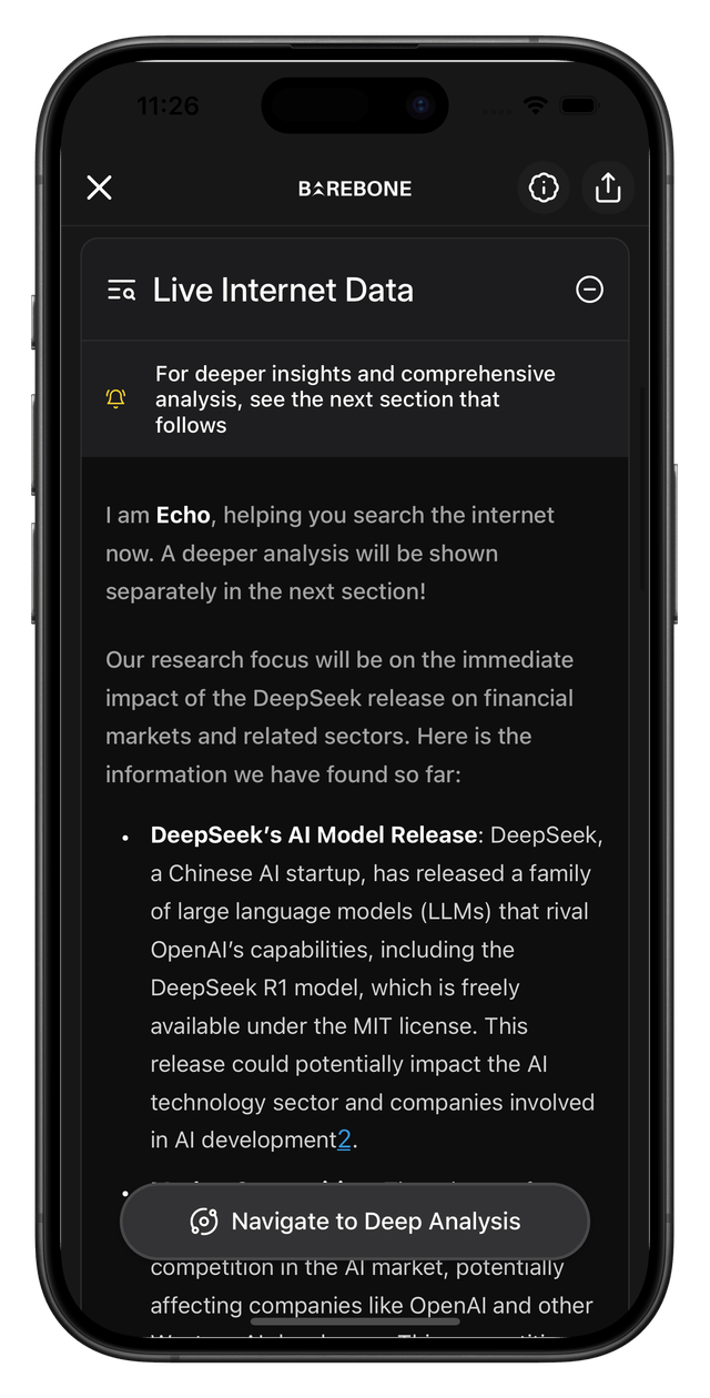 Barebone - Build Your Financial Markets Research Agent